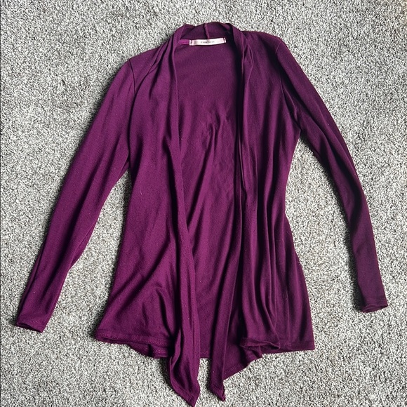 41 Hawthorn | Sweaters | 4 Hawthorn Deep Purple Cardigan | Poshmark